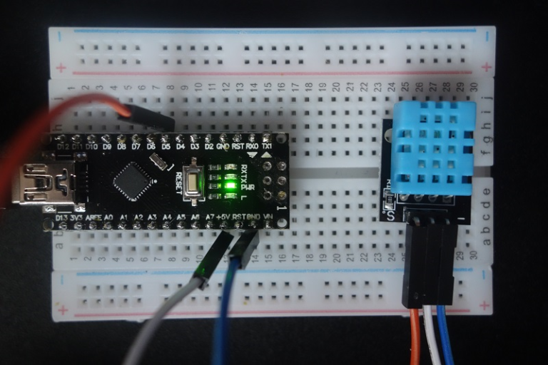 Sensore di umidità e temperatura KY-015 / DHT11 con Arduino - 9minuti.it