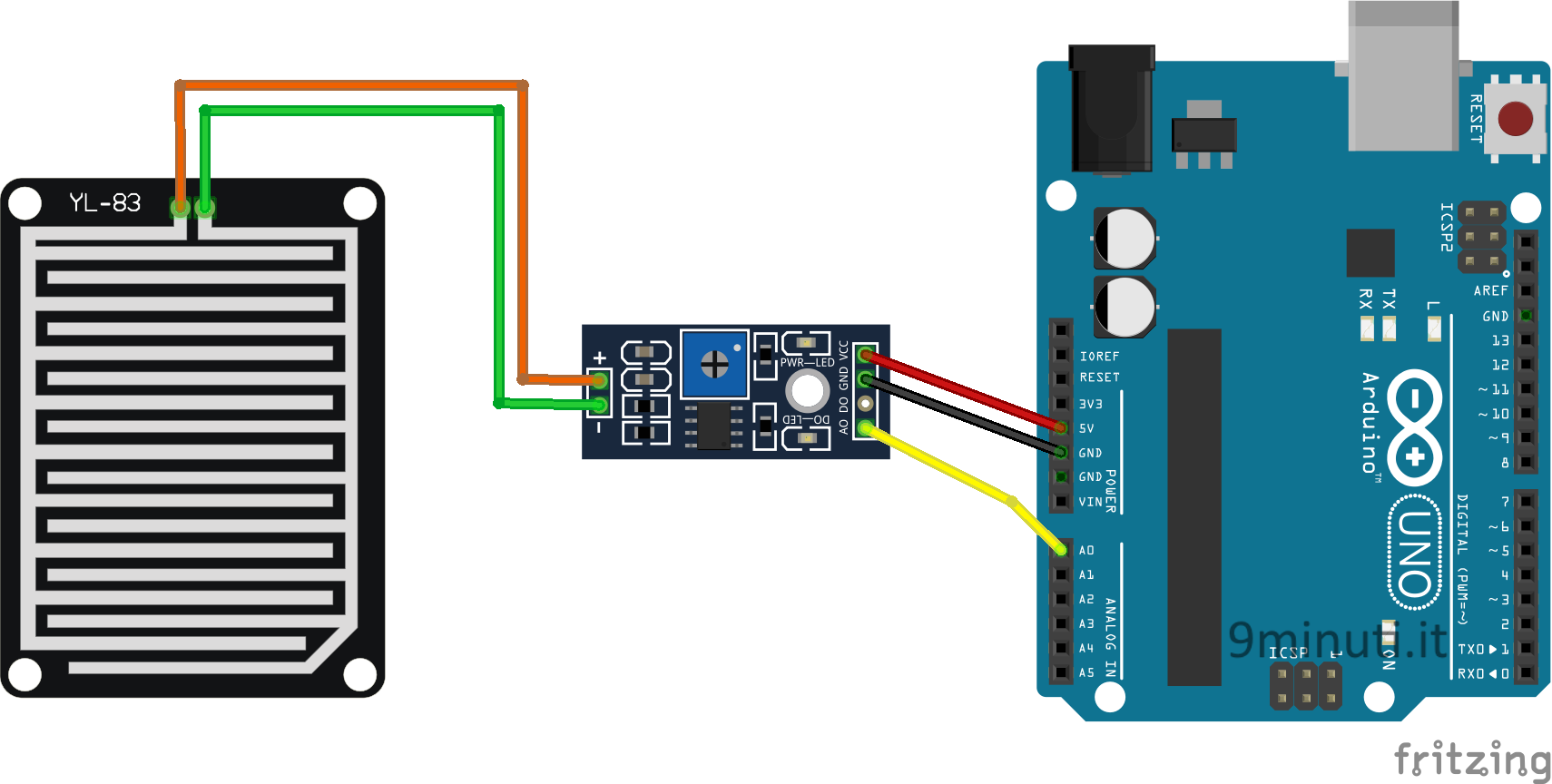 Sensore Di Pioggia Per Arduino Scopriamo Se Piove Con Lfc 37 9minuti