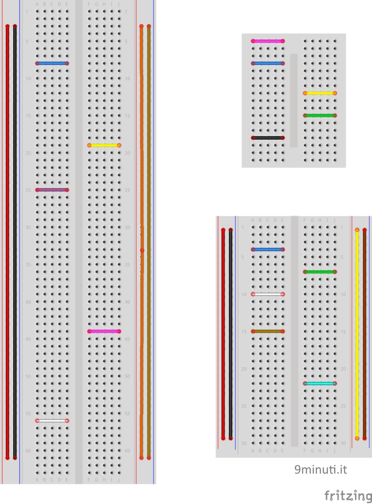 Come utilizzare la breadboard con Arduino - 9minuti.it