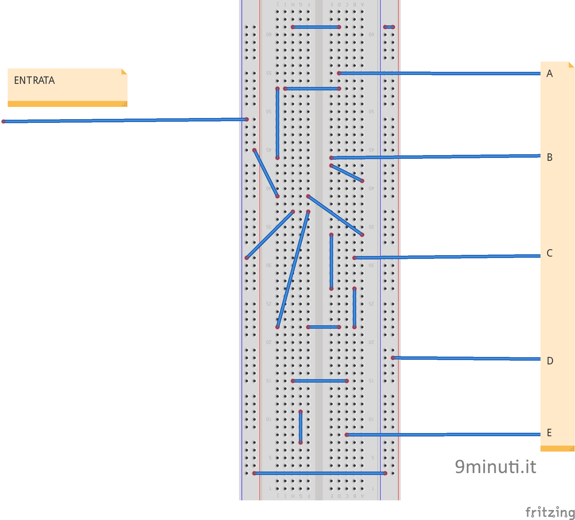 Come utilizzare la breadboard con Arduino - 9minuti.it
