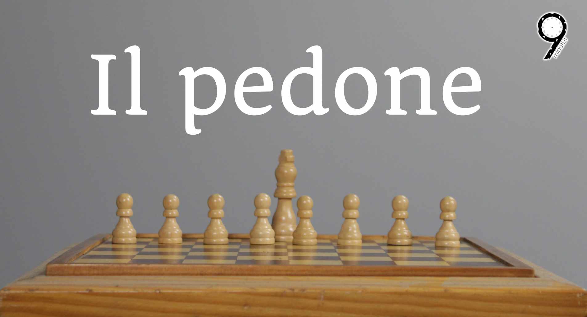 Il pedone da che parte sta? – 9minuti